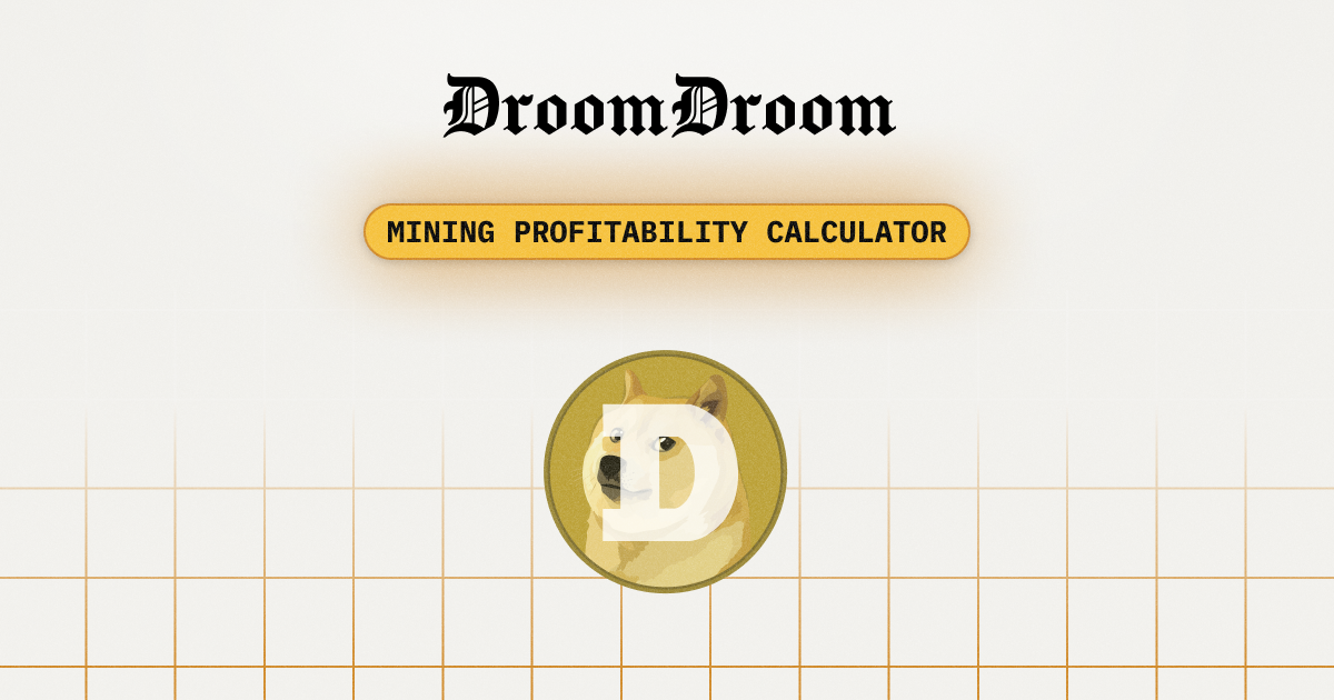 Crypto Mining Profit Calculator for Dogecoin (DOGE) | Crypto Mining ...