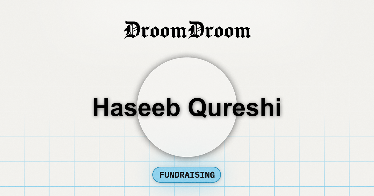 Haseeb Qureshi | Portfolio & Latest Investments | DroomDroom Fundraising