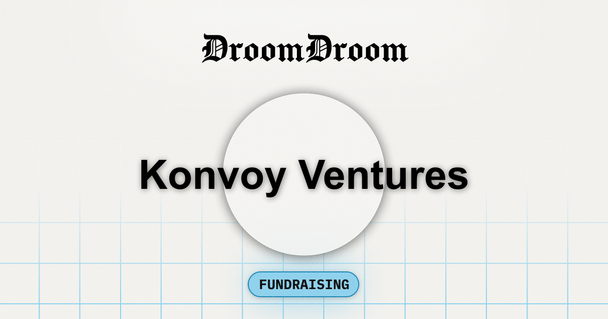 Konvoy Ventures | Portfolio & Latest Investments | DroomDroom Fundraising